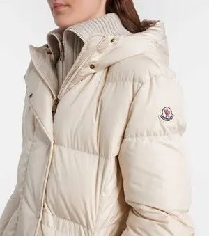 Moncler Chamer Hooded Down Coat