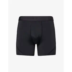 SAVAGE X FENTY Shadow Fit Jersey Boxer Briefs - Caviar