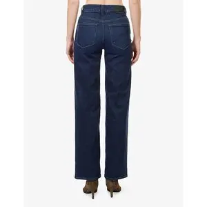 Paige Sasha " Wide-leg High-rise Jeans - Dwell