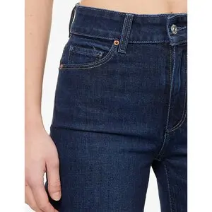 Paige Sasha " Wide-leg High-rise Jeans - Dwell