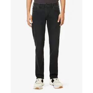 Emporio Armani Slim-fit Stretch-denim Jeans - Medium Grey Denim