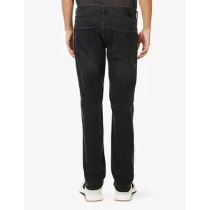 Emporio Armani Slim-fit Stretch-denim Jeans - Medium Grey Denim
