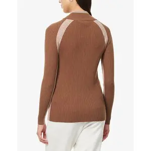 Varley Bellings Quater-zip Knitted Top