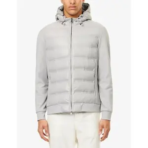 ARNE Hybrid Hooded Woven Jacket