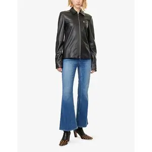 Paige Marlow Skimmer Flared Stretch-denim Jeans - Freeride