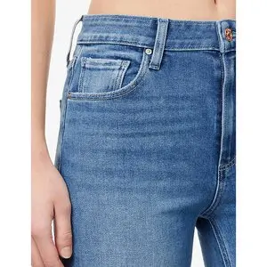 Paige Marlow Skimmer Flared Stretch-denim Jeans - Freeride