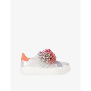 Kurt Geiger Laney Pom-pom Leather Trainers - Other