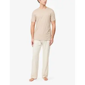 Derek Rose Basel Micro Modal-jersey T-shirt - Neutral