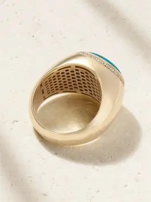 Jacquie Aiche 14-karat Gold And Diamond Ring