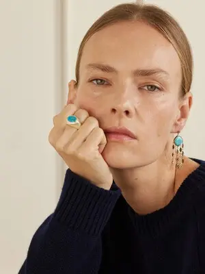 Jacquie Aiche 14-karat Gold And Diamond Ring