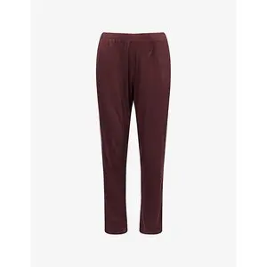 Hanro Grand Central Relaxed-fit Stretch-silk Blend Pyjama Bottoms - Vivid Brown