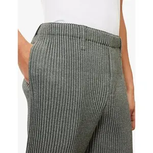 Issey Miyake Pleated Knitted Trousers