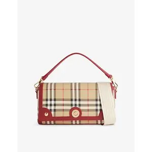 Burberry Woven Top Handle Bag