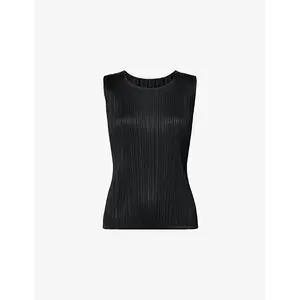 Issey Miyake Scoop Neck Tops