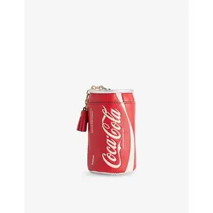 ANYA HINDMARCH Coke Leather Coin Purse - Bright Red