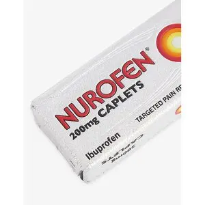 ANYA HINDMARCH Nurofen Leather Charm - Silver