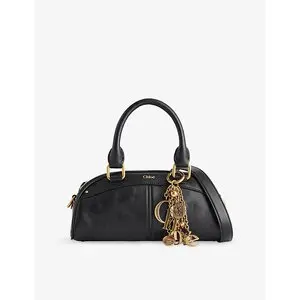Chloé Small Leather Bowling Shoulder Bag