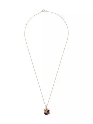 TRUE ROCKS Globe Pendant Necklace - Pink