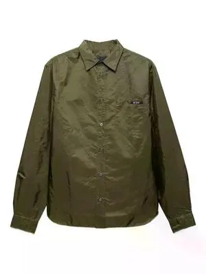 Prada Re-nylon Patch Pocket Shirt - Green