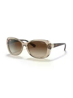 VOGUE EYEWEAR Square-frame Sunglasses - Brown