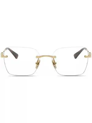 VOGUE EYEWEAR Square-frame Glasses - Gold