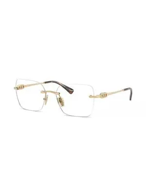 VOGUE EYEWEAR Square-frame Glasses - Gold