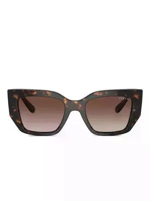 VOGUE EYEWEAR Geometric-frame Sunglasses - Brown