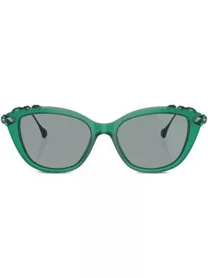 SWAROVSKI Crystal-embellished Cat-eye Sunglasses