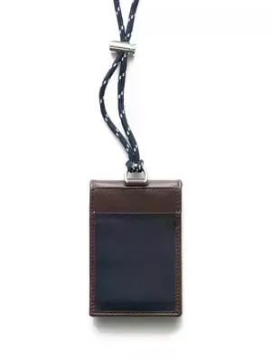 Prada Triangle-logo Cardholder - Blue