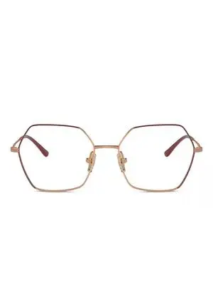 VOGUE EYEWEAR Geometric-frame Glasses - Brown