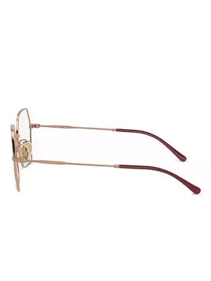 VOGUE EYEWEAR Geometric-frame Glasses - Brown