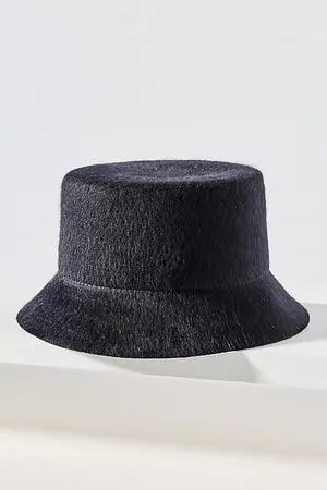 WYETH Wool Bucket Hat - Black