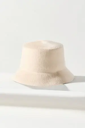 WYETH Wool Bucket Hat Ivory