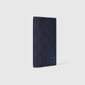 Gucci Dusty Interior Gg Long Card Case Gg Canvas