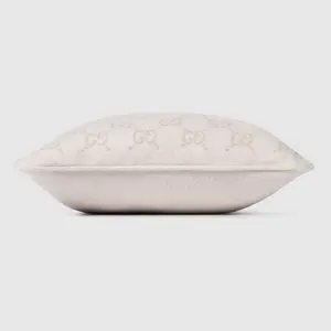 Gucci Gg Wool Cashmere Jacquard Cushion