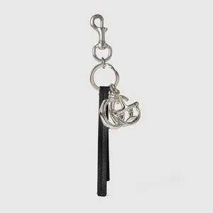 Gucci Half Horsebit Keychain - Silver
