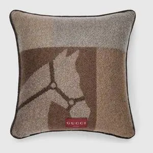 Gucci Wool Jacquard Cushion