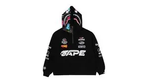 Bape Half Zip Sweatshirts Hoodies For Men