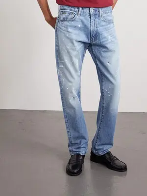 Polo Ralph Lauren Hampton Straight-leg Jeans - Blue