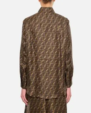 Fendi Ff Print Shirt