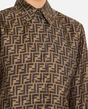 Fendi Ff Print Shirt