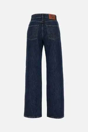 Fendi Cotton Jeans - Blue