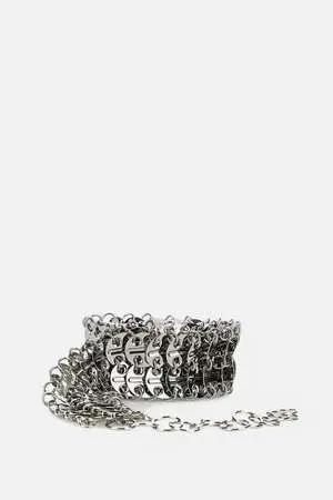 Rabanne 1969 Chain Belt - Silver