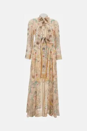 Zimmermann Shirt Dress With Bow