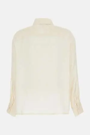 Fendi Ff Crepe Satin Shirt
