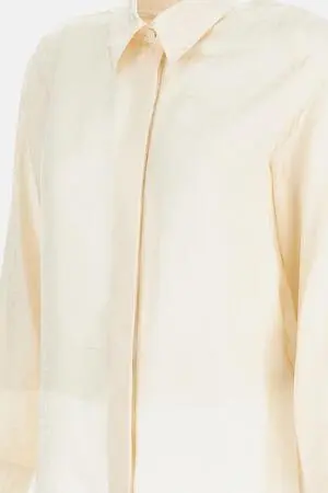 Fendi Ff Crepe Satin Shirt