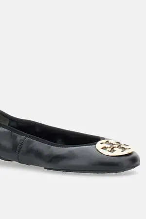 Tory Burch Reva Travel Ballet Flats - Black