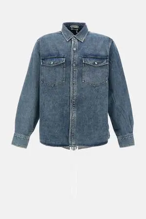 JW Anderson CAMICIA IN JEANS OVERSIZED Blu