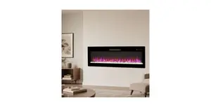 FLYNAMA Smart 50" Wifi-enabled Electric Fireplace Heater - No Color