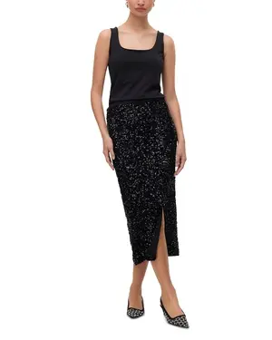 Vero Moda Sequin Skirt